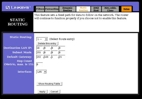 Networking Linksys Router With Multiple External IP S Super User