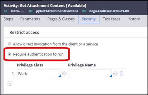 using the rule security mode utility to secure rules in pega
