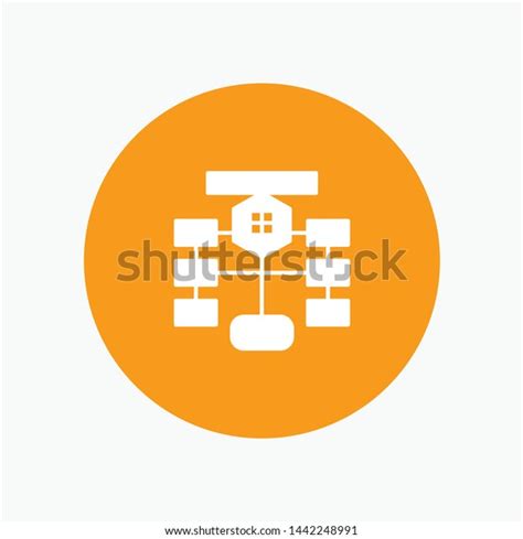 Stock Vektor „flowchart Flow Chart Data Database White“ Bez Autorských