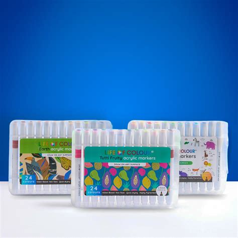 Acrylic Markers Bundle Life Of Colour