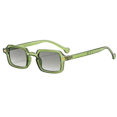 Rectangle Tinted Sunglasses Boogzel Clothing Boogzel Clothing