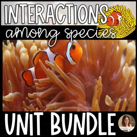 Symbiotic Relationships Unit Bundle Mutualism Commensalism Parasitism