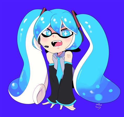 I Drew Inkling Miku Hatsune Rsplatoon