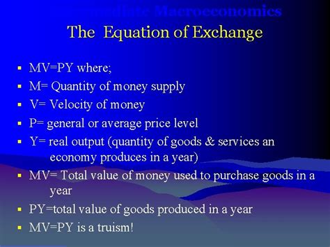 Intermediate Macroeconomics The Classical Macro Model The Simple