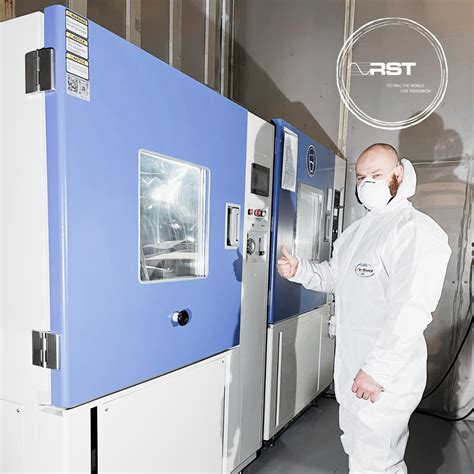 Beitrag Neue zusätzliche Staubkammer in Betrieb genommen RST LABS Rail System Testing GmbH