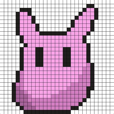 Tbhk Mokke Perler Bead Pattern Bead Sprites Characters Fuse Bead Patterns