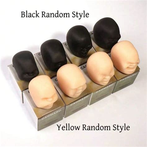 Creative Face Expression Stress Relief Ball Squeeze Squishy Novelty Fidget Doll Face Doll