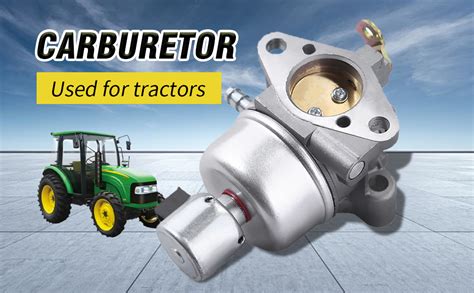 Amazon.com: Carburetor Replacement for John Deere LT160 Tractor Kohler CV460S Engine With Fuel ...
