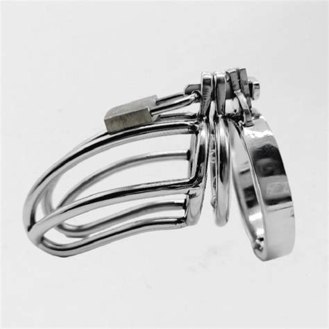 Stainless Steel Prison Chastity Cage Exciting Sq16492 Chastitygo