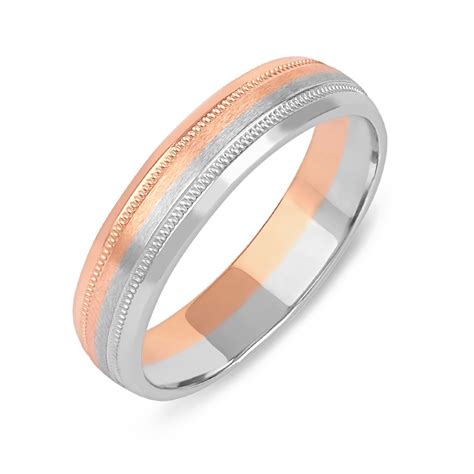 Rosy Hue Platinum Band For Him Candere By Kalyan Jewellers