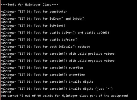Solved Mplement A Class Named Myinteger The Class Contains A Data Field Course Hero