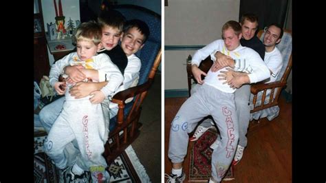 Facebook Tres Hermanos Recrean Sus Fotos De Infancia Para Su Madre Fotos Viral Trome Com