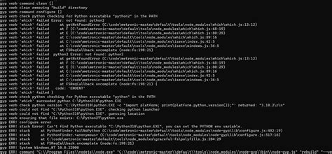 Quickfix Npm Err Gyp Verb Check Python Checking For Python Executable “python2” In The Path