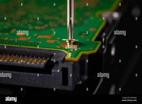 Hard Disk Drive And Printed Circuit Board With SATA Power Connector Magnetic Driver Torx Bit