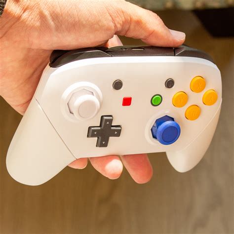 Nintendo Switch Pro Controller White N64 Style Retro Customized Contro