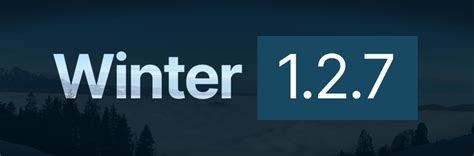 Winter V127 Now Available Blog Winter Cms
