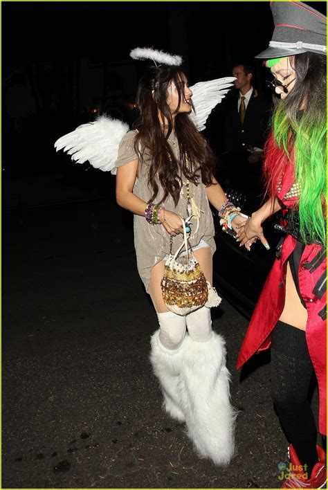 Vanessa Hudgens Casamigos Halloween Party Angel Photo 611590 Photo Gallery Just Jared Jr