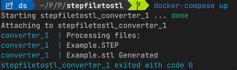 Step To Stl How To Batch Convert Step Files To Stl Files With Python And Docker Jacques Du Preez