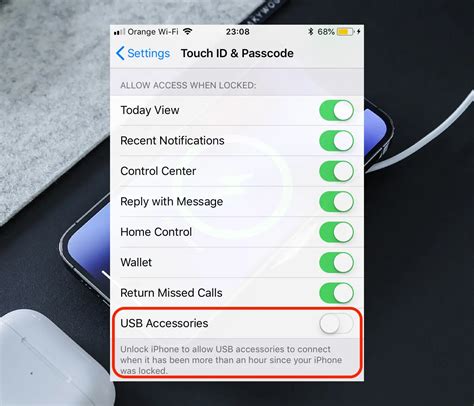 iOS 11 4 1 引入 USB 限制模式