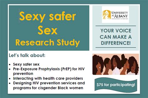 Sexy Safer Sex Research Study The Well Project