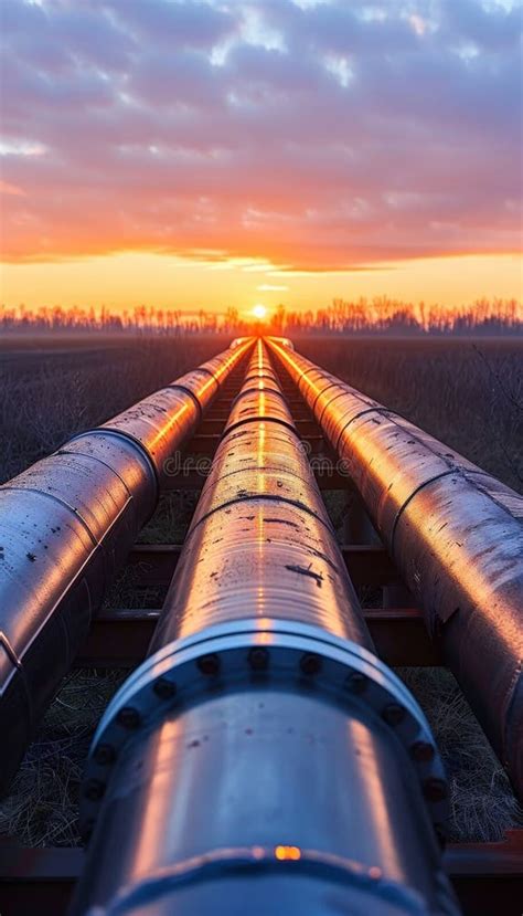 Pipeline And Support Structure In Industrial Facility For Chemical And Petroleum Production