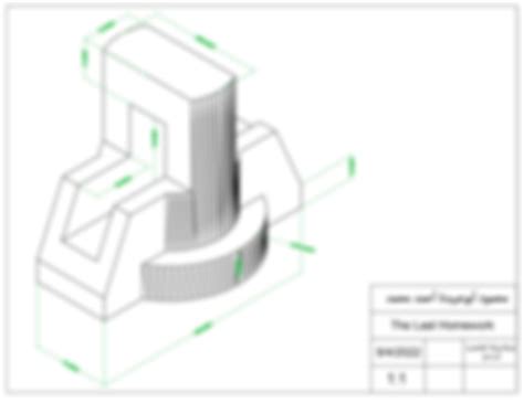 SOLUTION: Autocad practices 3d - Studypool