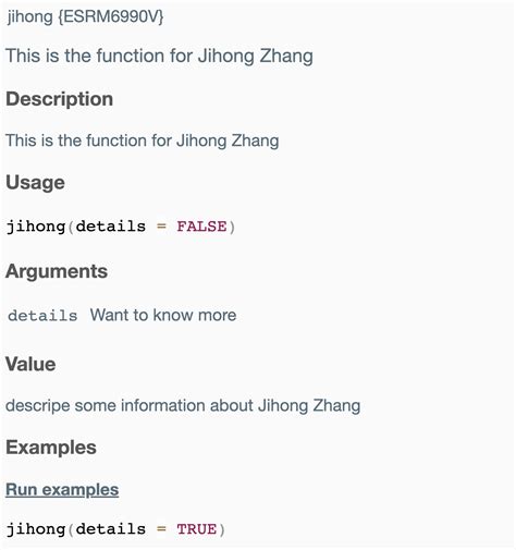 Lecture 11 R Package Jihong Zhang Ph D
