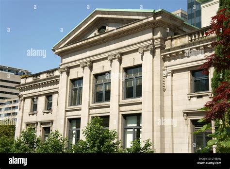 Vancouver Art Gallery Building Vancouver British Columbia Canada