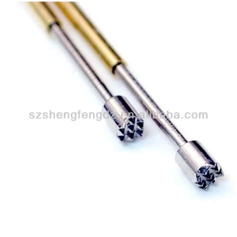 Stock Test Spring Loaded Probe Pin For Pcb Ict Fct