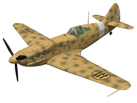 Dewoitine D520 3d Model Cgtrader