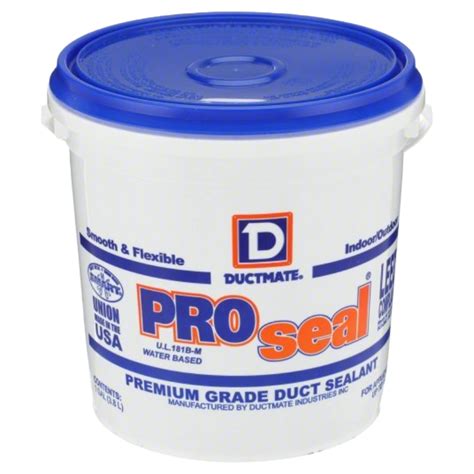 Booth And Duct Sealant Pail Cook Mfg