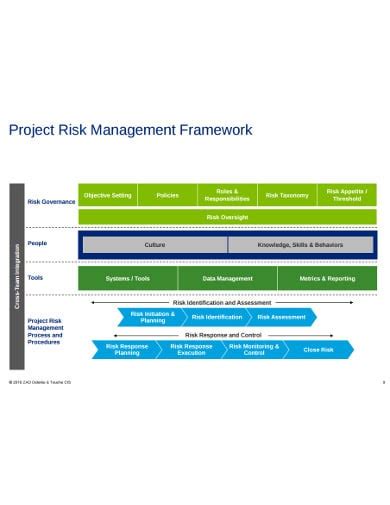 Risk Management Framework Template Flyer Template