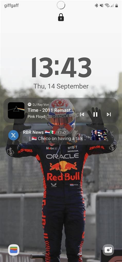 Oneui 6 Lock Screen Music Player Behaviour R Oneui