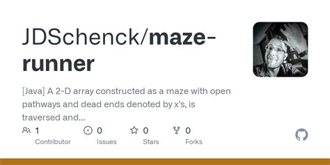 github jdschenck maze runner [java] a 2 d array constructed as a