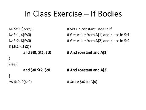 ppt mips coding powerpoint presentation free download id 3226951