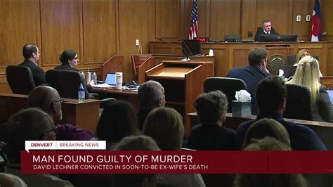 David Lechner Verdict Jury Finds Colorado Man Guilty Of 2023 Murder Of Mother