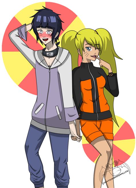 Naruko And Hinata By Hwayoungmarshmallow On Deviantart