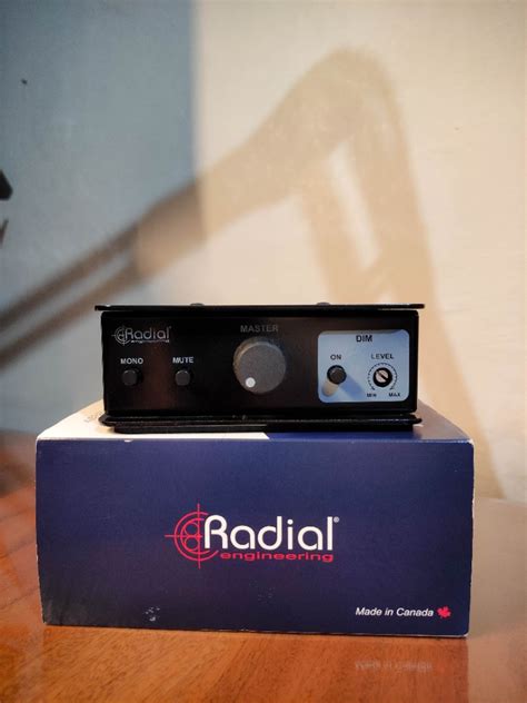 Radial Sat 2 Passive Audio Monitor Controller Audio Other Audio
