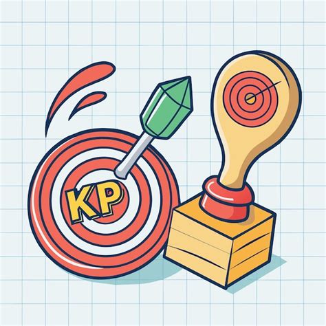 Key Performance Indicator Kpi Concept Small Wooden Stamp Combine The Acronym Kpi With Hand Draw