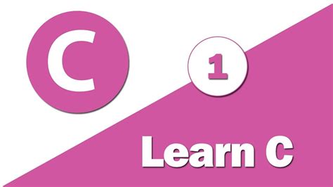 1 learn c language introduction about c language and content of