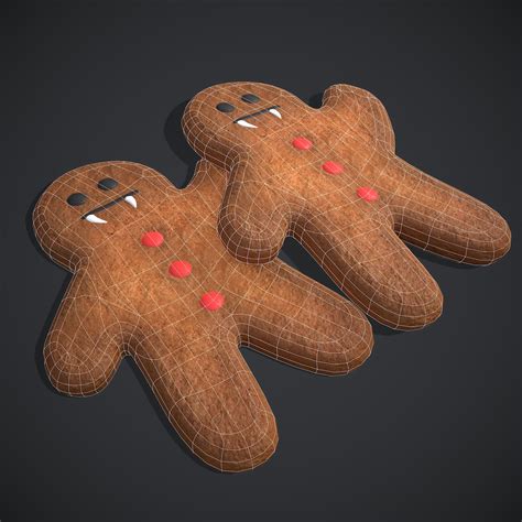 Evil Gingerbread Man 3d Model By Get Dead Entertainment