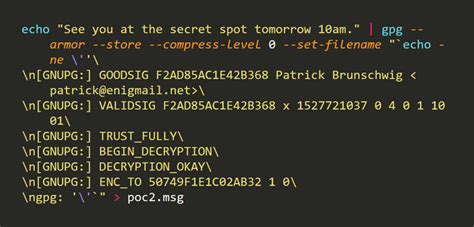 gnupg flaw in encryption tools lets attackers spoof anyone s signature
