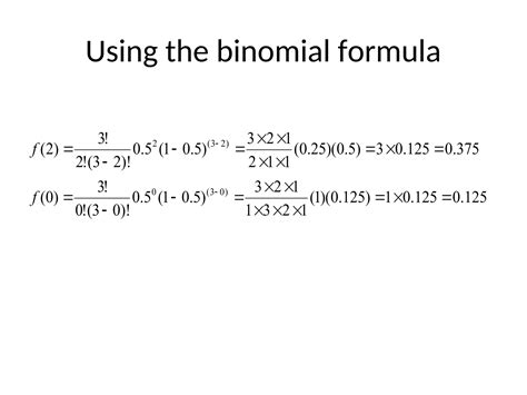Probability And Binomial Distribution In Maths Ppt