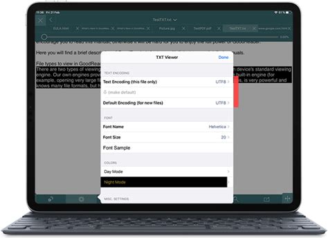 Txt Text Encoding Goodreader Pro For Ipad And Iphone Review