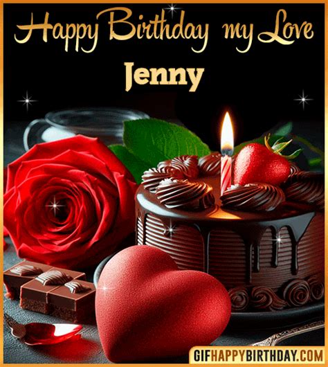 🎉 Happy Birthday Jenny  🎂 Funny And Personalized Animated Wishes