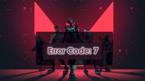 Guide Valorant Cara Memperbaiki Code Error 7 Di Valorant