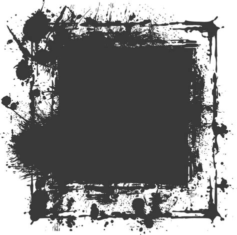 Dirty Texture Border Black Color Only 45834436 Vector Art At Vecteezy