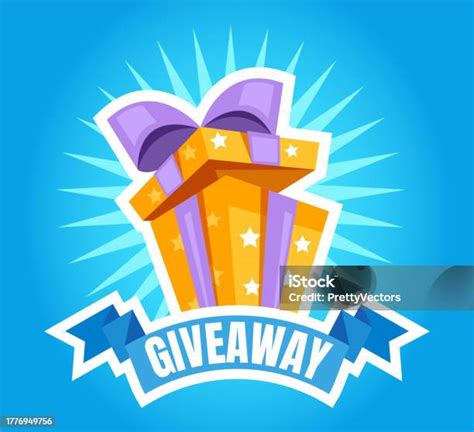공짜 선물 상금 입상 우승자 공모전 상자 선물 휴일 컨셉 벡터 평면 그래픽 디자인 일러스트 개념에 대한 스톡 벡터 아트 및 기타 이미지 Istock