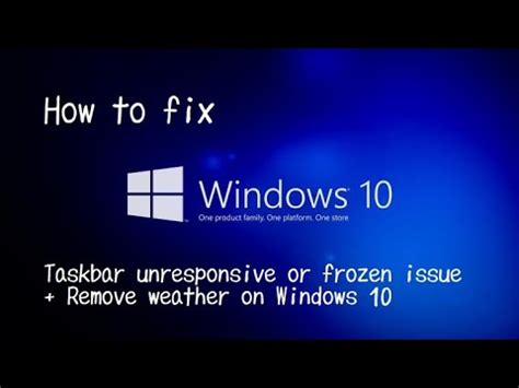 Taskbar Windows Frozen Boocharge