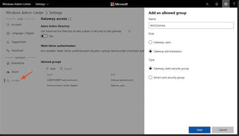 Windows Admin Center Role Based Access Control 4sysops
